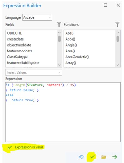 Validation Rule Invalid Arcade Expression Esri Community