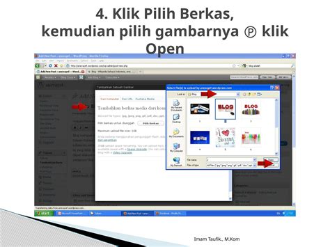 Tutorial Membuat Blog Melalui Wordpress Pptx