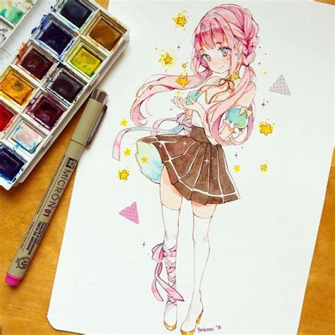 Идеи для рисунков аниме