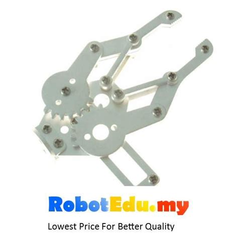 2 Dof Robotics Aluminium Robot Arm Hand Gripper Clamp Claw For Mg995 Or Mg996r Servo Motor