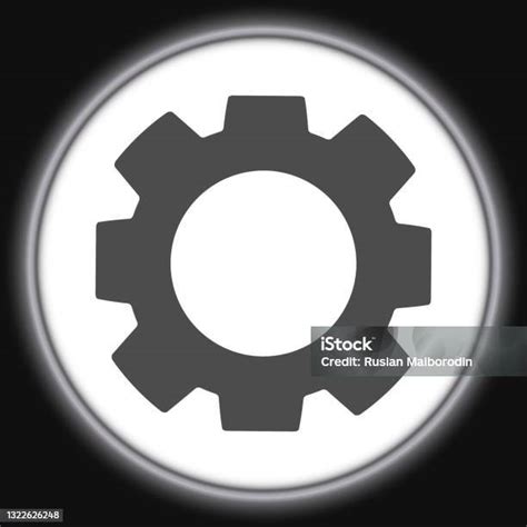 톱니 바퀴 아이콘 설정 또는 기어의 기호입니다 윤곽 현대 디자인 회색 버튼 개념에 대한 스톡 벡터 아트 및 기타 이미지 개념 개발 건설 기계류 Istock