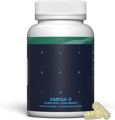 Blueprint Bryan Johnson Omega 3 Vegan Algae Omega 3