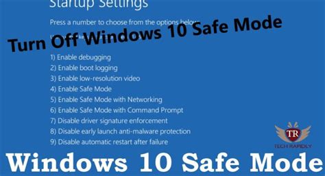How To Turn Off Windows 10 Safe Mode 2019 Exit Safe Mode