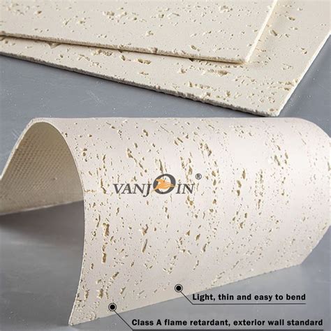 Bendable Exterior Wall Tile Wallpanel Concrete Wall Panels Flexible Tile Wall Paneling