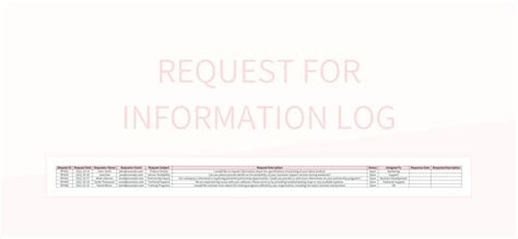 Free Request For Information Templates For Google Sheets And Microsoft Excel Slidesdocs Free Request For Information Templates For Google Sheets And Microsoft Excel Slidesdocs