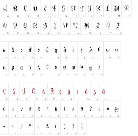 String Lines Font Font Tr