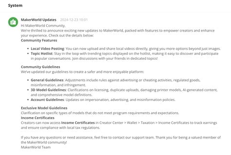 Latest Makerworld Update Makerworld Bambu Lab Community Forum