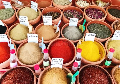 Assorted Spiced Editorial Photo Image Of Cook Basil 99271721