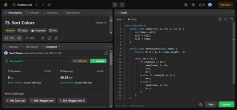 Day 28 Of Dsa Leetcode 100 Day Challenge Yash Thakur Posted On The Topic Linkedin