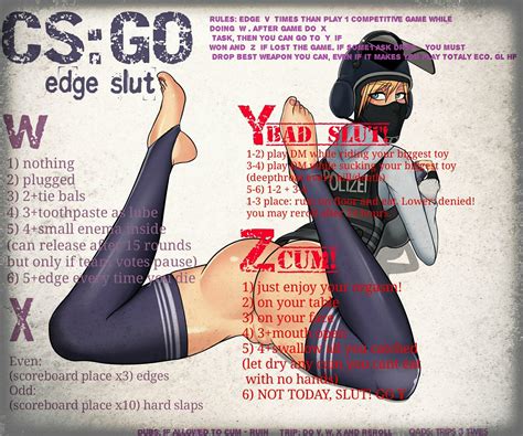 CS GO Edge Slut Fap Roulette