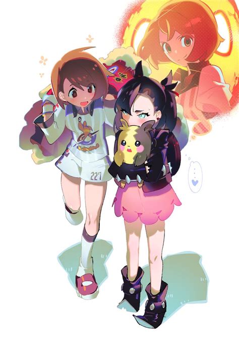 Dynasty Reader Image › 88o88o8 Gloria X Marnie Pokémon Yuri