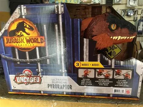 Jurassic World Uncaged Ultimate Pyroraptor 50 Sonidos Mattel Envío Gratis