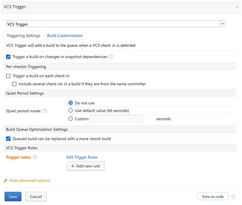 Create Build Chain Teamcity On Premises Documentation