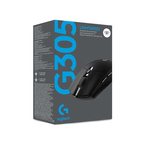 Logitech G305 Wireless Gaming Mouse Black
