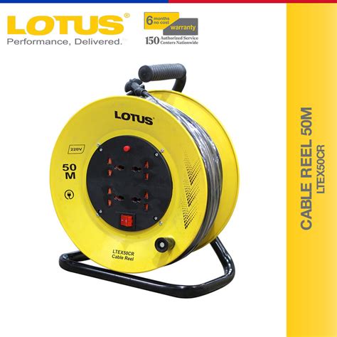 Lotus Cable Reel 50m Outlet Industrial Extension Cord Shopee