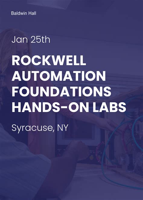 Rockwell Automation Foundations Hands On Labs