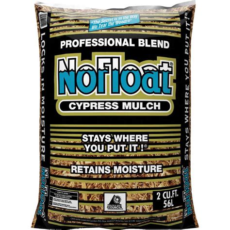 No Float 2 Cu Ft Rich Brown Cypress Mulch Kellogg Supply