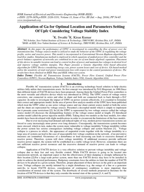Iosr Jeee Pdf Ac Power Electric Power Transmission