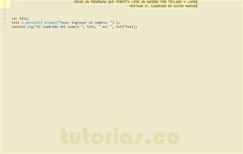 Operadores Javascript Cuadrado De Un Numero Tutorias Co