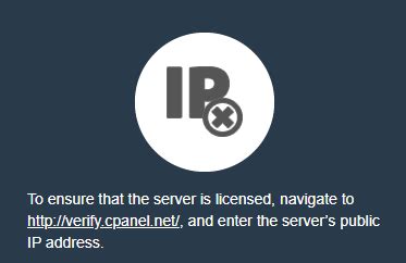 แกปญหา Cpanel Cannot Read License File license