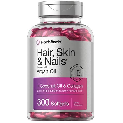 Hair Skin And Nails Vitamins 300 Softgels