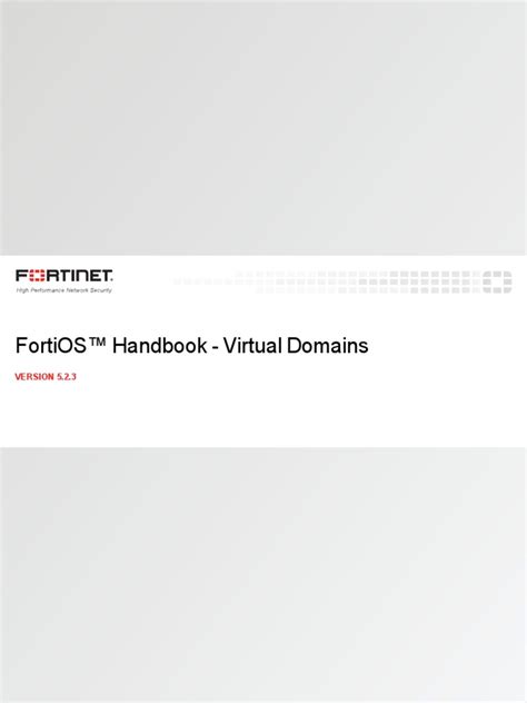 Fortigate Vdom Computer Network Command Line Interface