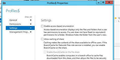 Enable Access Based Enumeration Server 2012 ·