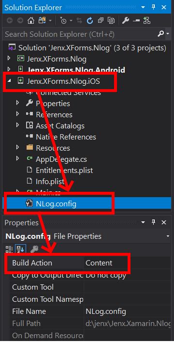 Using Nlog In Xamarin Forms Applications Jenxsi