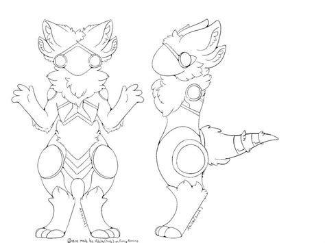 Free To Protogen Base Furry Amino