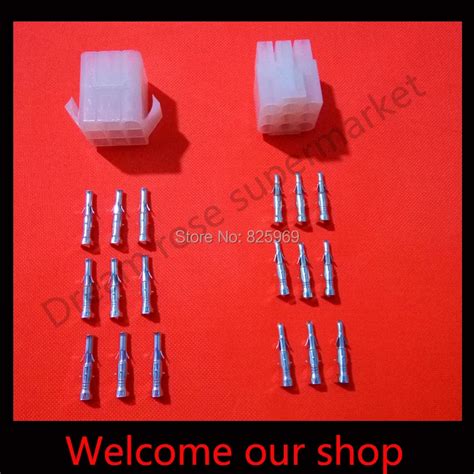 Sets L P Port Terminal Mm Pitch Electrical Connector Kits Male Female Socket Plug For