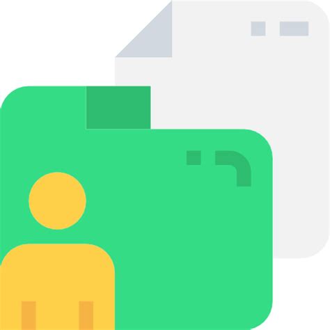 Folder Icon Justicon Flat