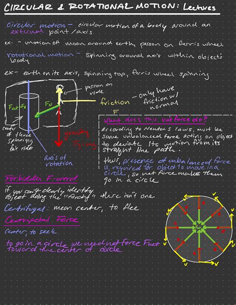 Physics 103 Everyday Phenomena I Circular And Rotational Motion CIRCULAR C ROTATIONAL Studocu