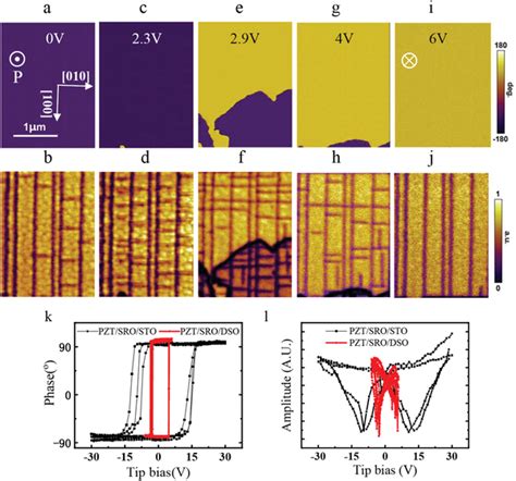 Polarization Switching And Domain Evolution Under External Voltage Pfm