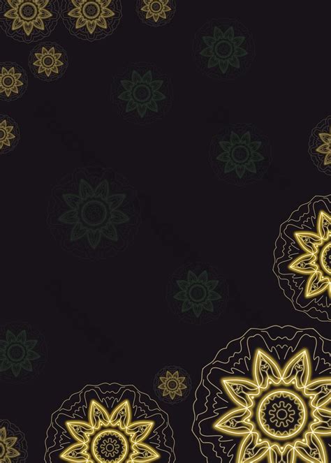 Classic Pattern Background Classical Mandala Gradient Psd Free