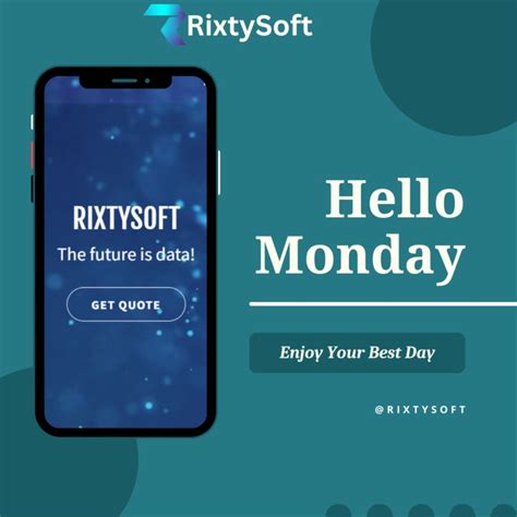 Rixtysoft On Linkedin Monday Mondaymotivation Workculture Work Motivation