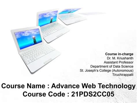 Advanced Web Technology Using Djangopptx