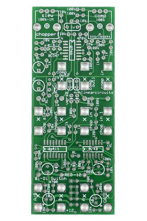 Chopper Router Analog Switch Pcb Nonlinear Circuits Modular Addict Synth Diy