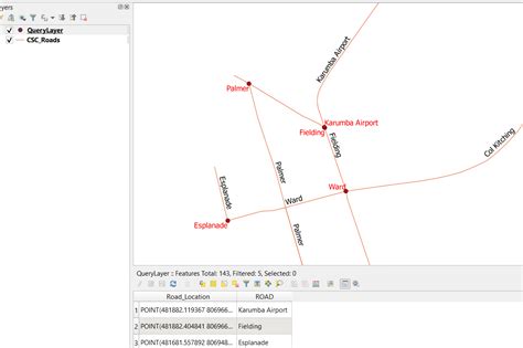 Getting The Line Middle Point With Sql In Qgis Geographic Information