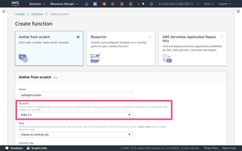 Aws Lambdaのruby Runtimeを使ってみた Reinvent Developersio