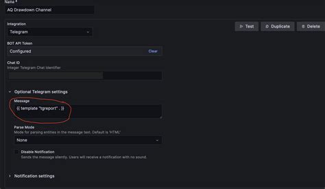 Telegram Alerts Test Message Succeeded But 400 Bad Request On Real Alerts Page 2