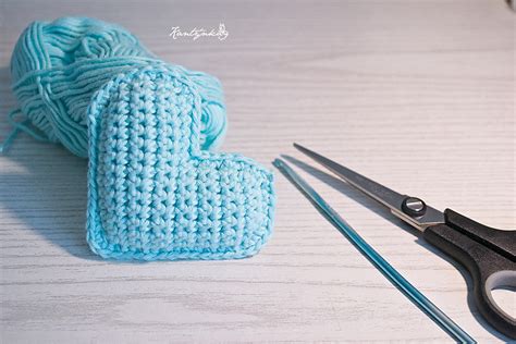 NÁvod Háčkované Vyplněné Srdíčko Od Tvoříme S Kantýnkou Flercz