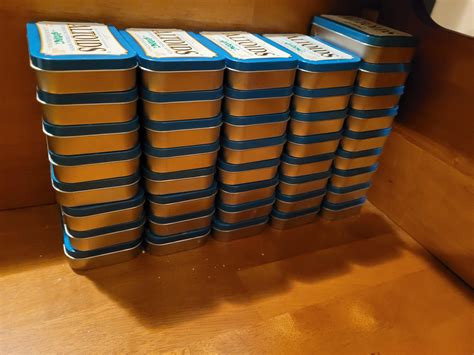 I Have 41 Empty Altoids Tins What Can I 3d Print To Avoid Wasting Them I Already For Plenty Of