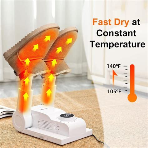 FORLIM Boot Dryer Review Shoes Cleaning