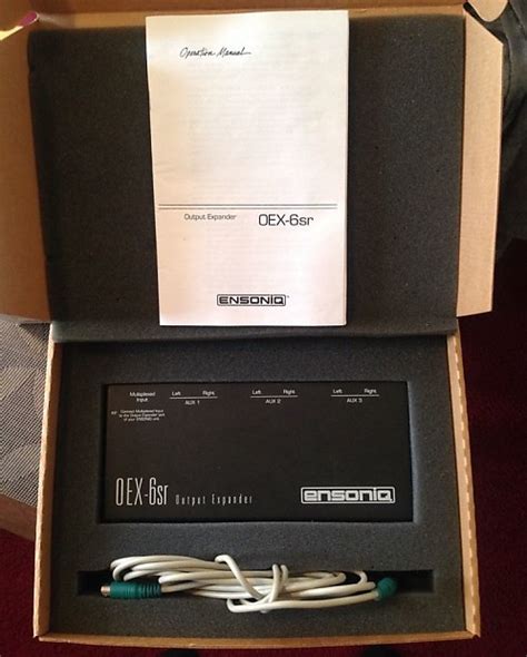 Ensoniq Oex 6sr Output Expander With Original Box And Reverb Canada