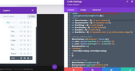 How To Create A Dynamic 3d Mousemove Animation Effect With Divi Codewatchers