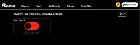 Controlling Led In Aries Board From Adafruit Iot Platform With Using