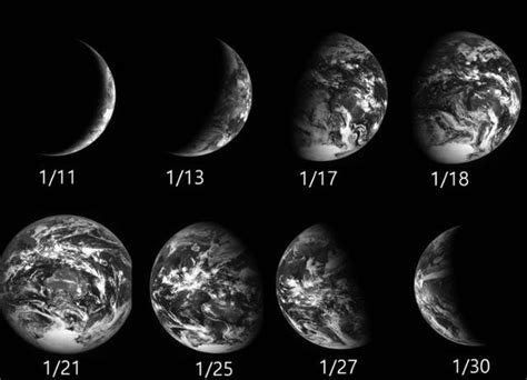 우린 이곳에서 아웅다웅 다누리가 달에서 본 지구 모습