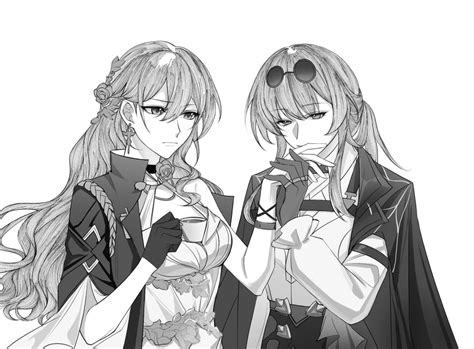 Kafka And Himeko Honkai And More Drawn By Sunkist Stvira Danbooru