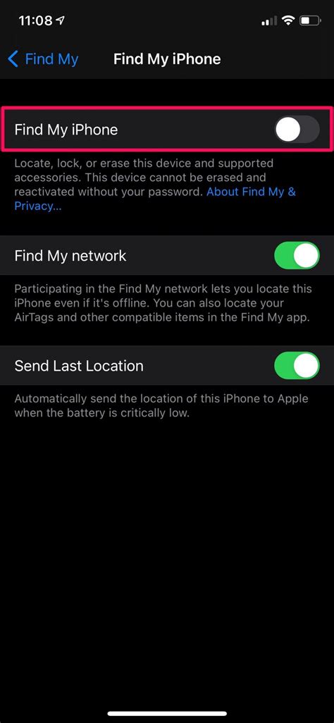 How To Disable Find My On IPhone IPad
