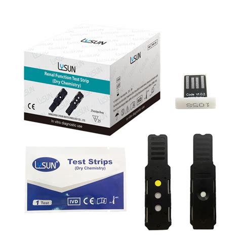 3 ใน 1renal Function Analysis Test Strip Kit สำหรับ Creatintine And Urea And Uric Acid Meter Renal